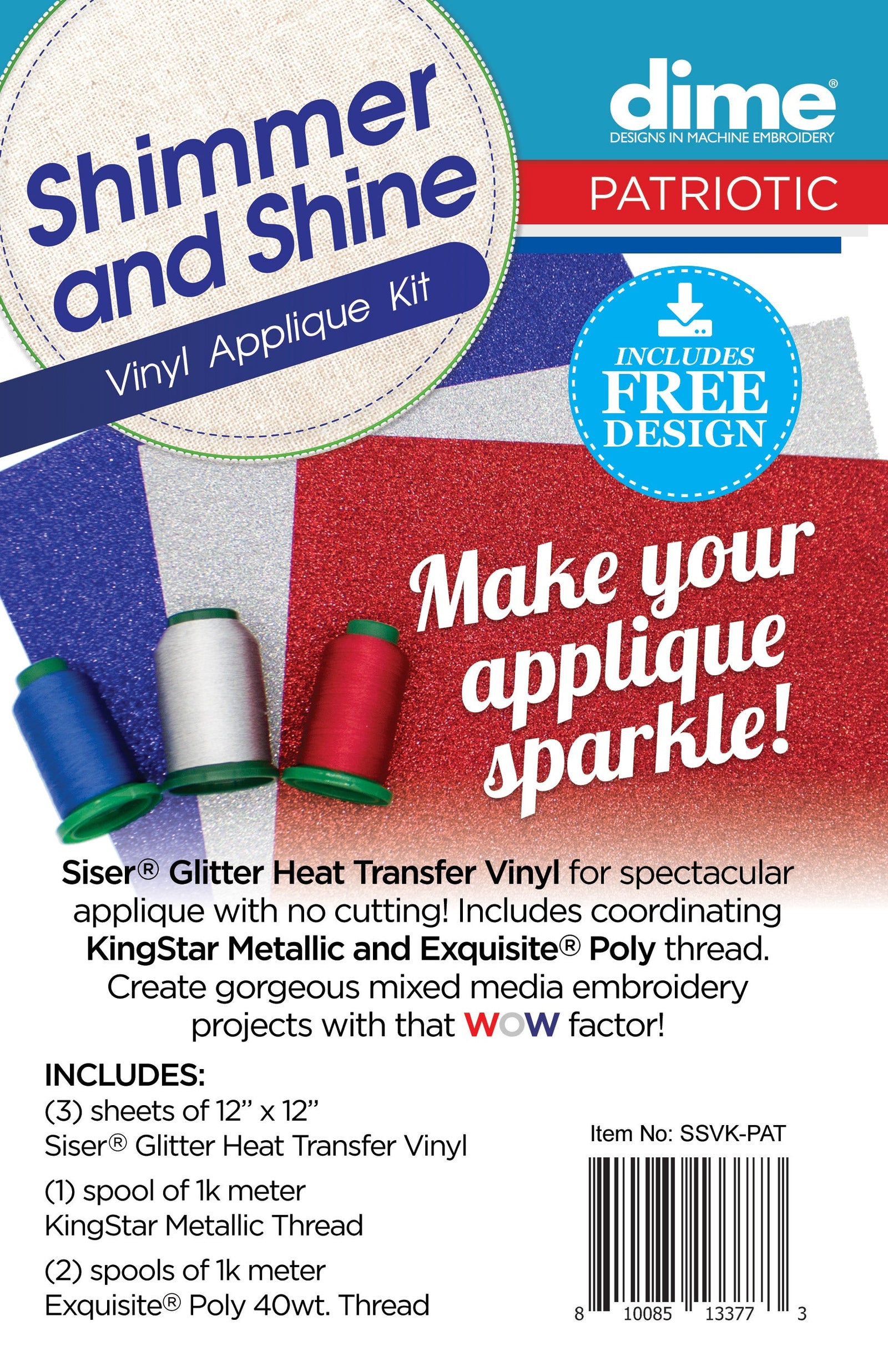 Shimmer and Shine Vinyl Applique Kit - Multiple Colors Options Availab